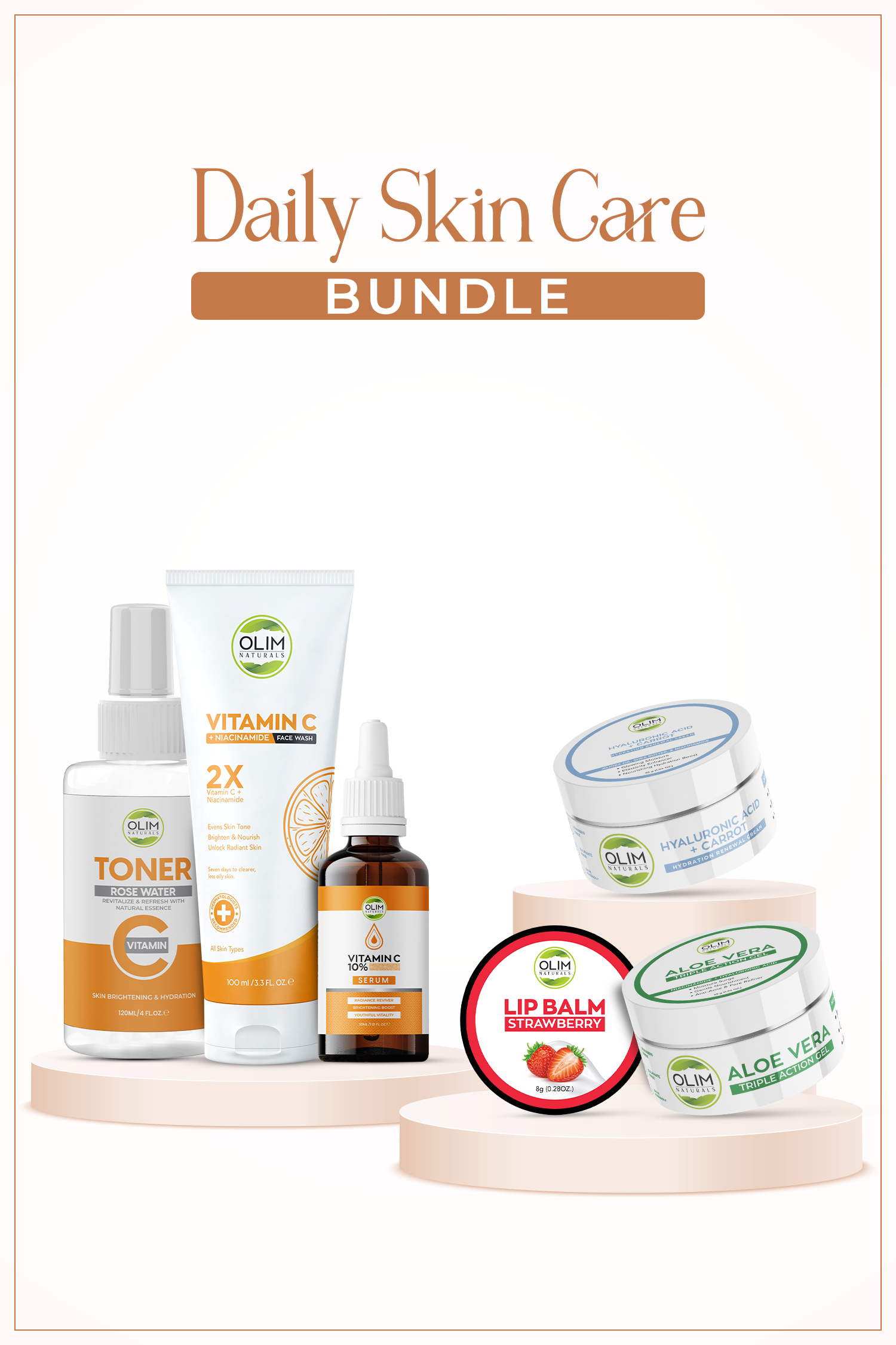 Daily Skin Care Bundle – Olim Naturals