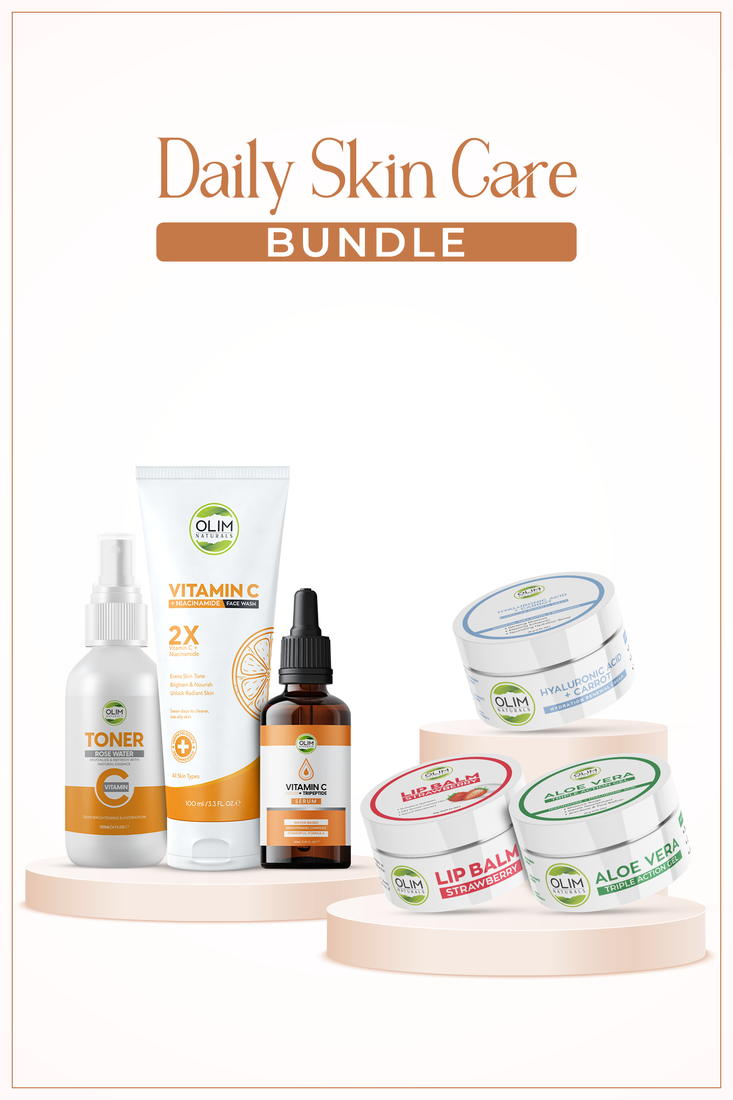 Daily Skin Care Bundle – Olim Naturals