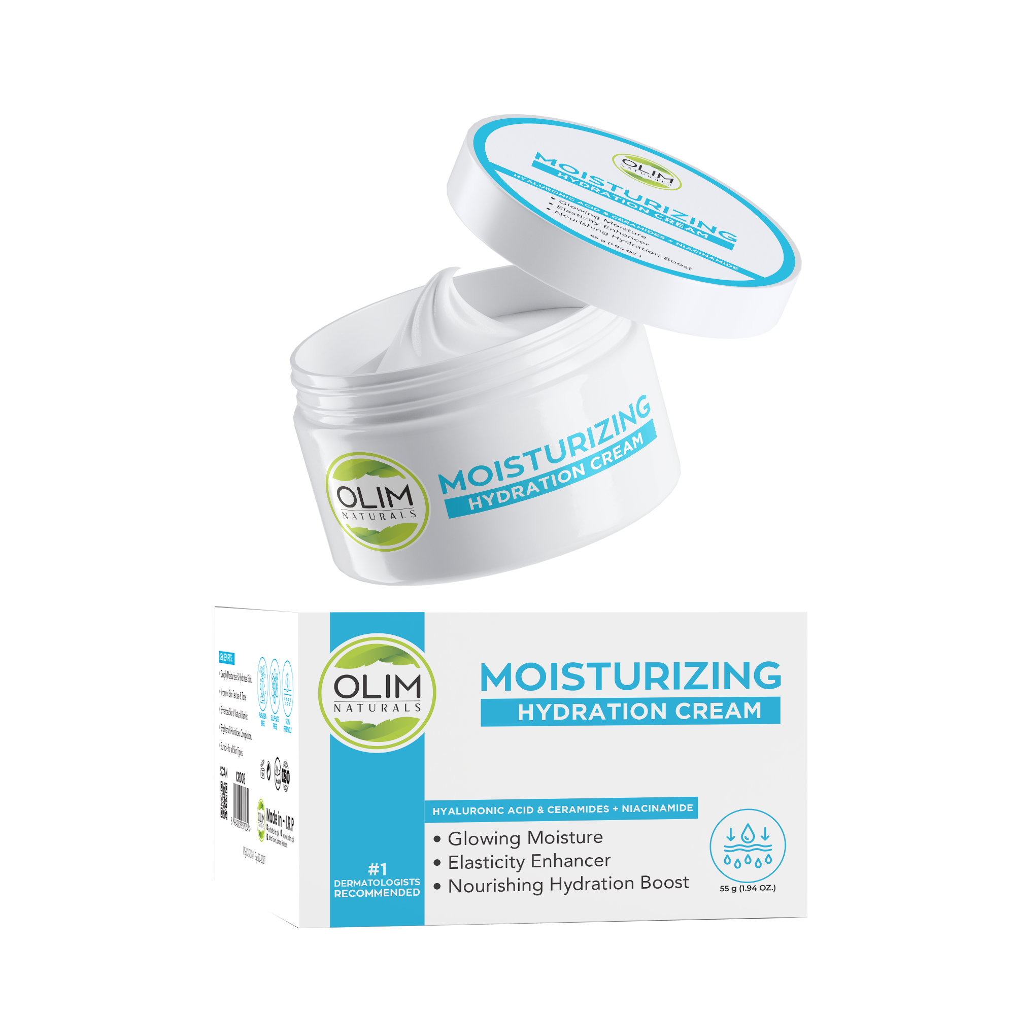 Moisturizing Hydration Cream – Olim Naturals